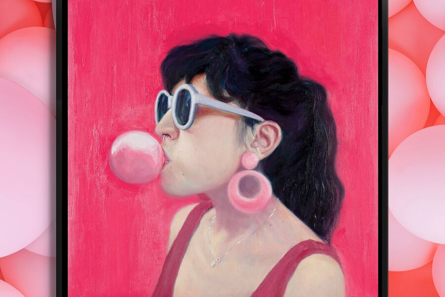 Series Spotlight: Bubble Gum Portraits by Alexander Grahovsky | iCanvas