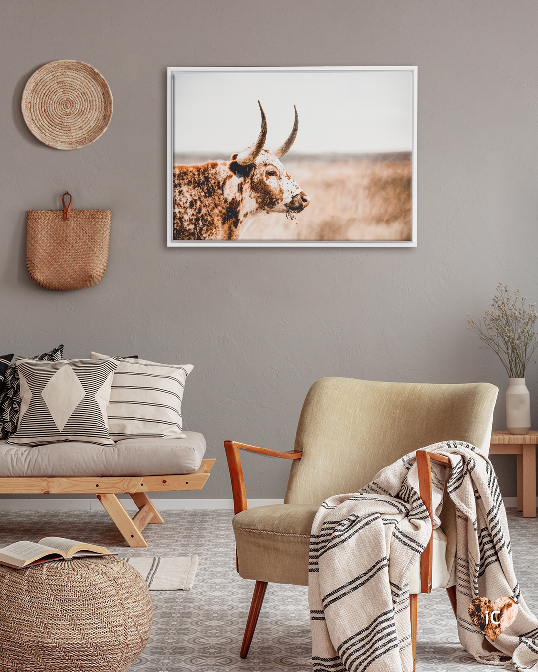 New! White Floating Frames For Stylish Canvas Prints | iCanvas