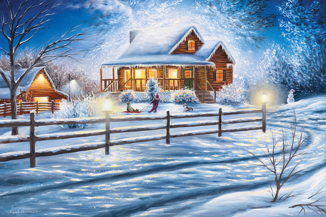 Christmas Art Curation: Scenes of the Season | iCanvas Blog - Heartistry