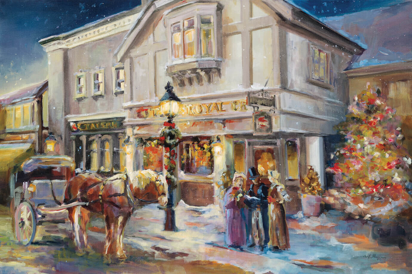 Christmas Art Curation: Scenes of the Season | iCanvas Blog - Heartistry