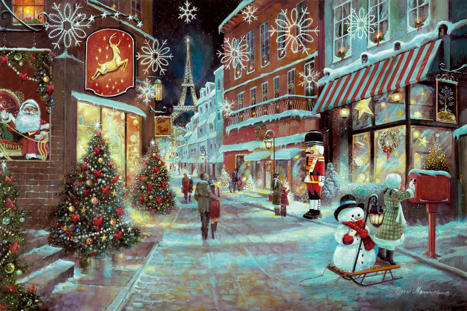 Christmas Art Curation: Scenes of the Season | iCanvas