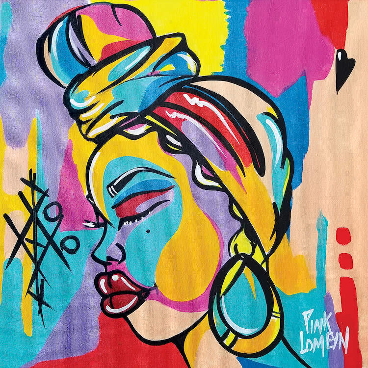 Exclusive Artist: Pinklomein | iCanvas Blog - Heartistry