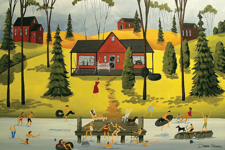 Exclusive Artist: Debbie Criswell | iCanvas Blog - Heartistry