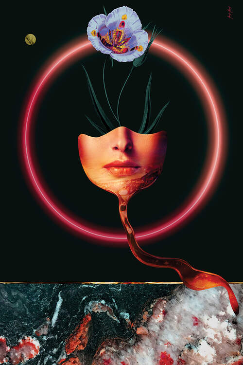 2020 Art Trend: Multimedia Portraits | iCanvas Blog - Heartistry