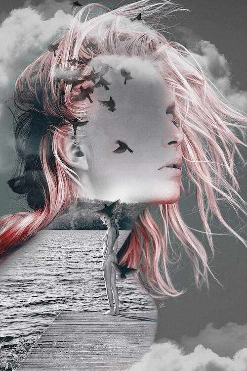 2020 Art Trend: Multimedia Portraits | iCanvas Blog - Heartistry