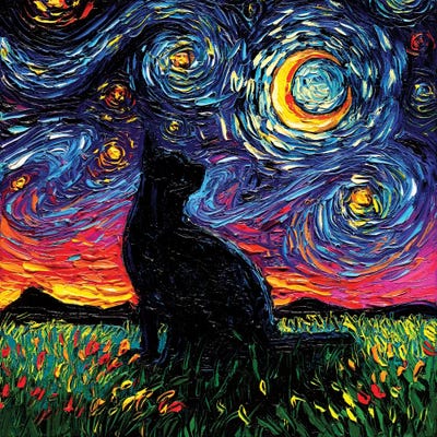 Express Your Black Cat Appreciation With Art | iCanvas