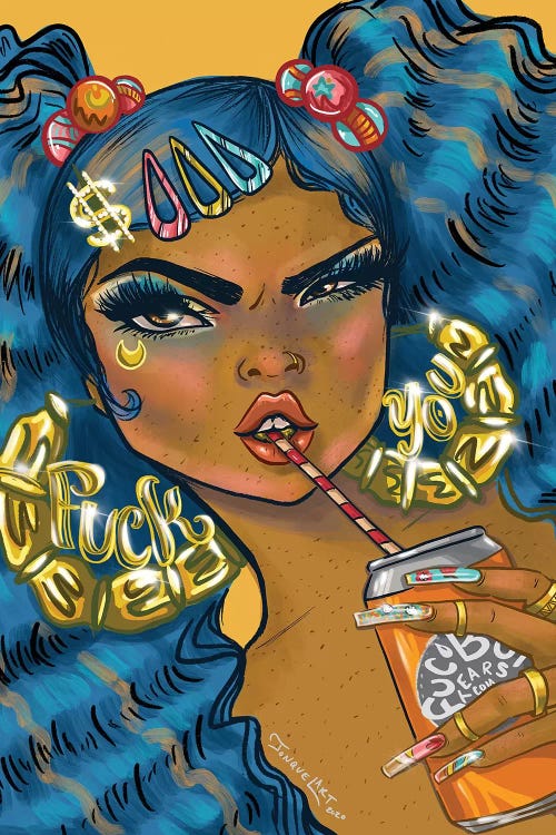 Jonquel Art: Celebrate The Beauty of Curvy Lifestyles | iCanvas