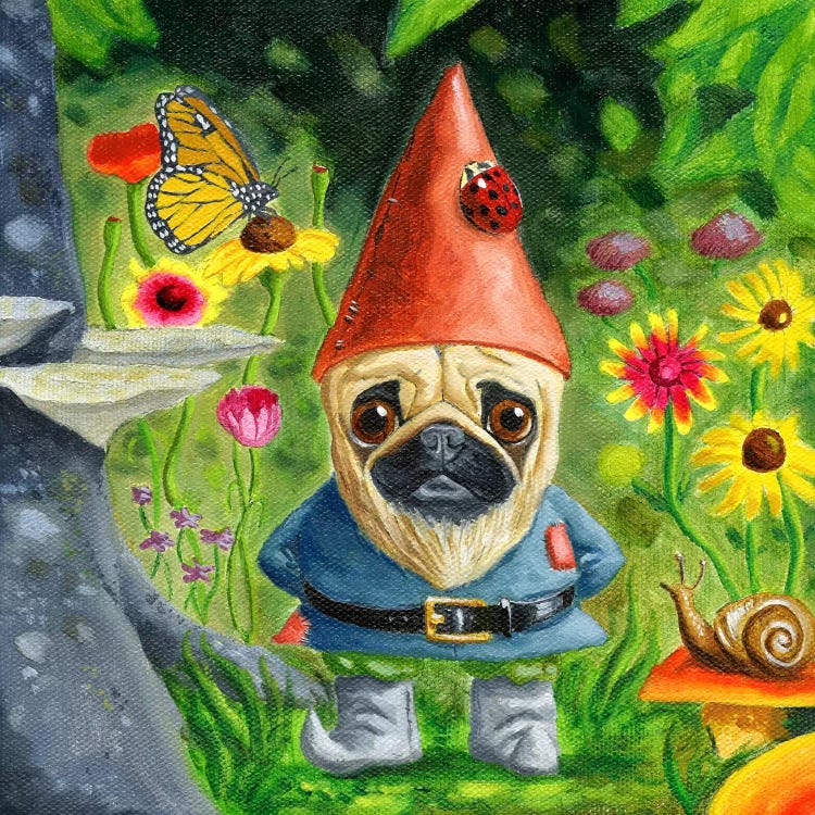 Various Takes on Pugs | iCanvas