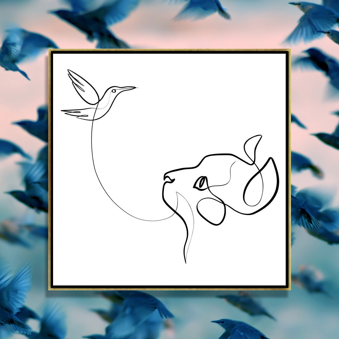 Dane Khy: Minimalist Line Drawings | iCanvas