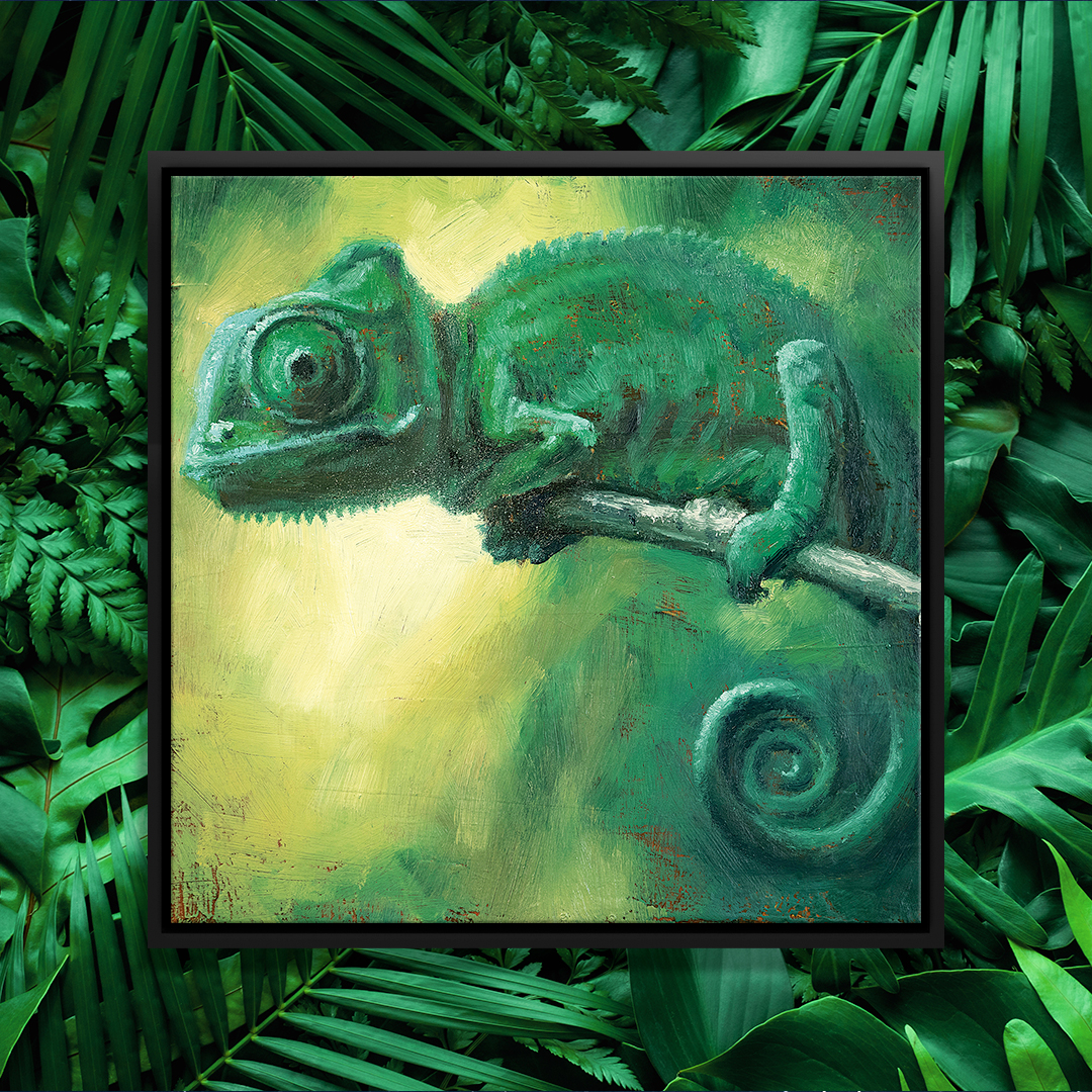 Various Takes on Lizard Art | iCanvas