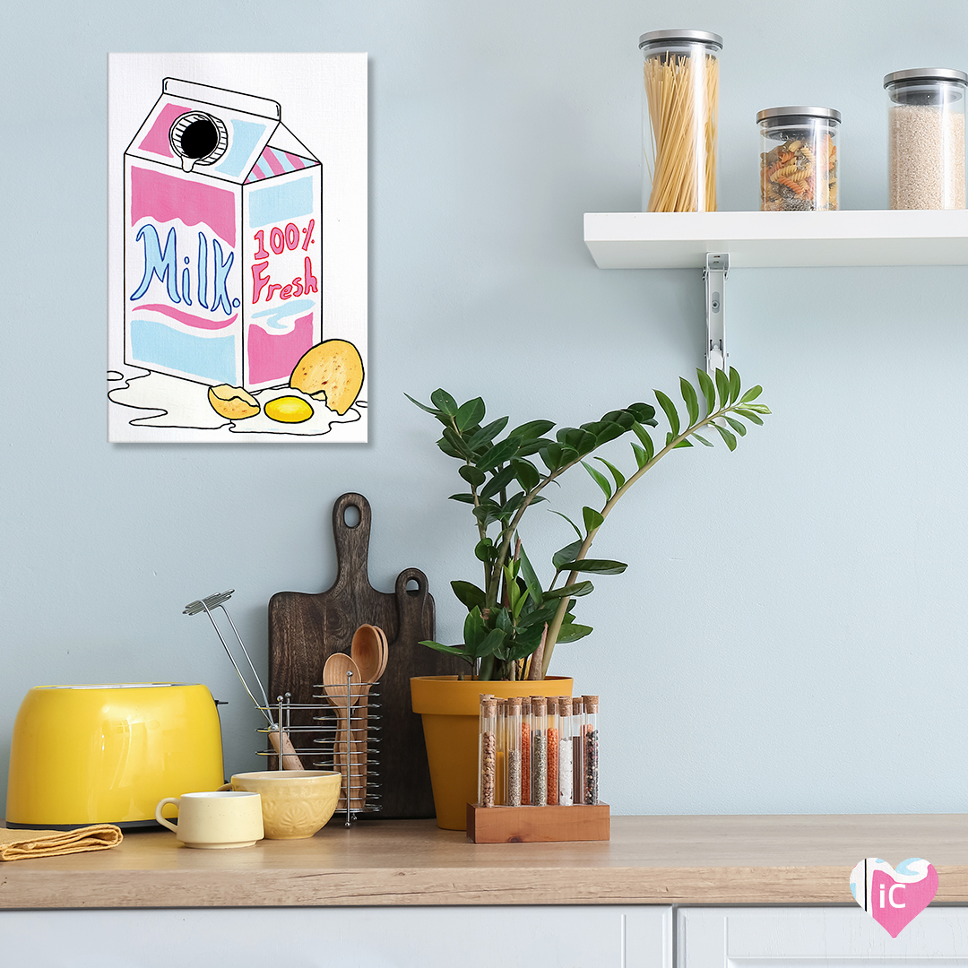 Celebrating Milk in Art – iCanvas Blog – Heartistry