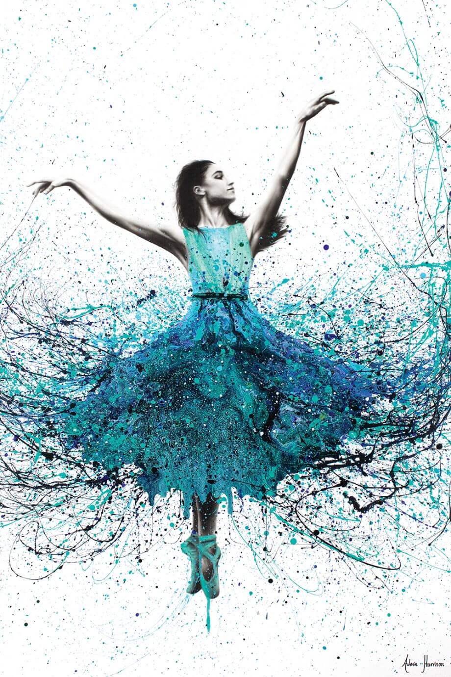 Ashvin Harrison: Watch This Artist’s Charcoal Drawing Splatter Paint ...