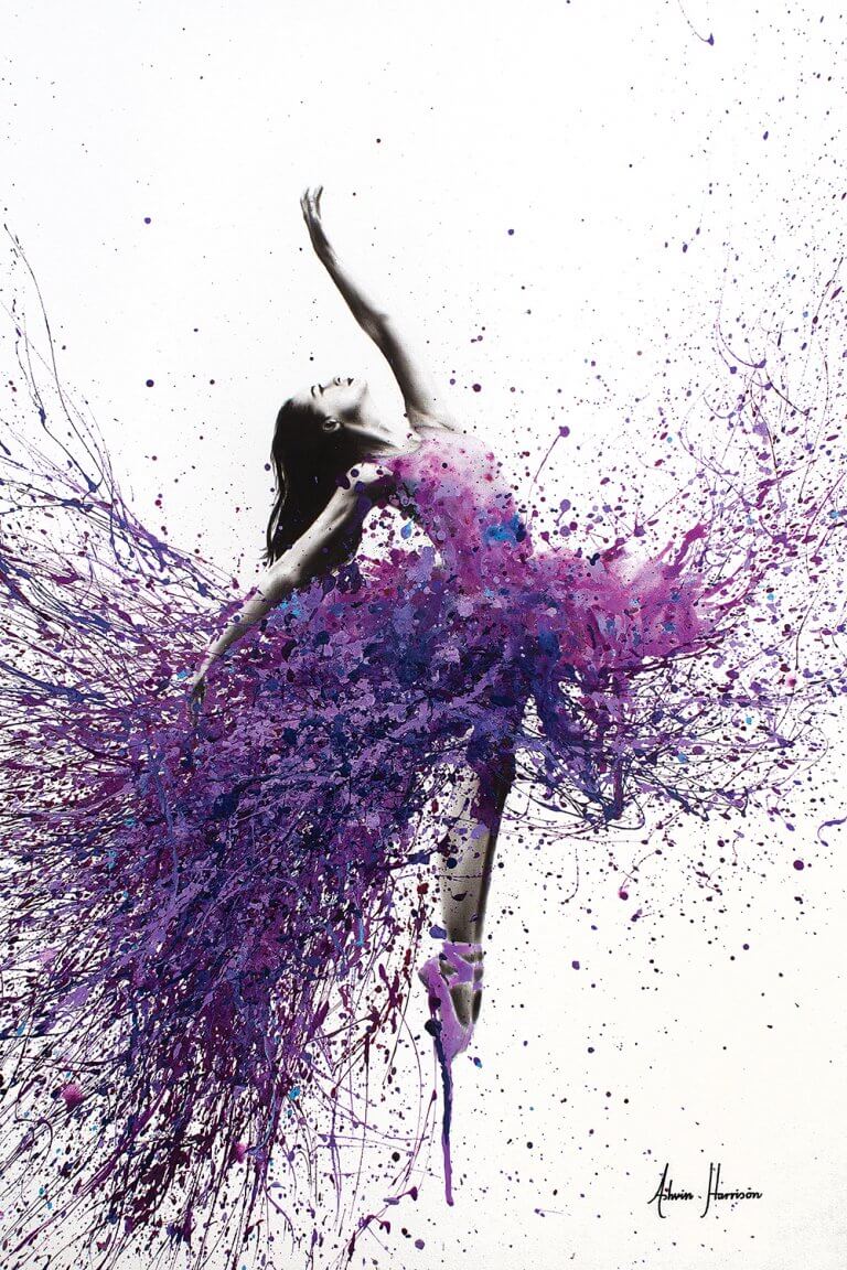 Ashvin Harrison: Watch This Artist’s Charcoal Drawing Splatter Paint ...