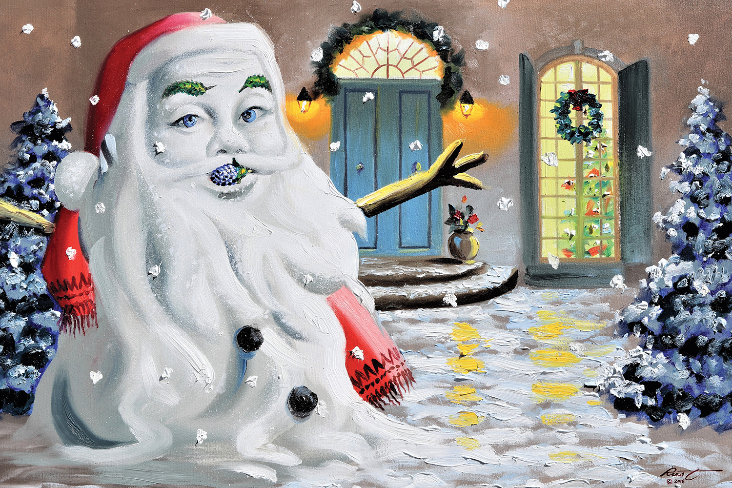 Art Prints Celebrating Santa Claus | iCanvas