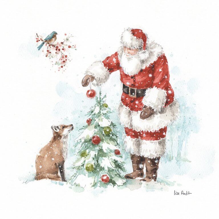 Art Prints Celebrating Santa Claus | iCanvas