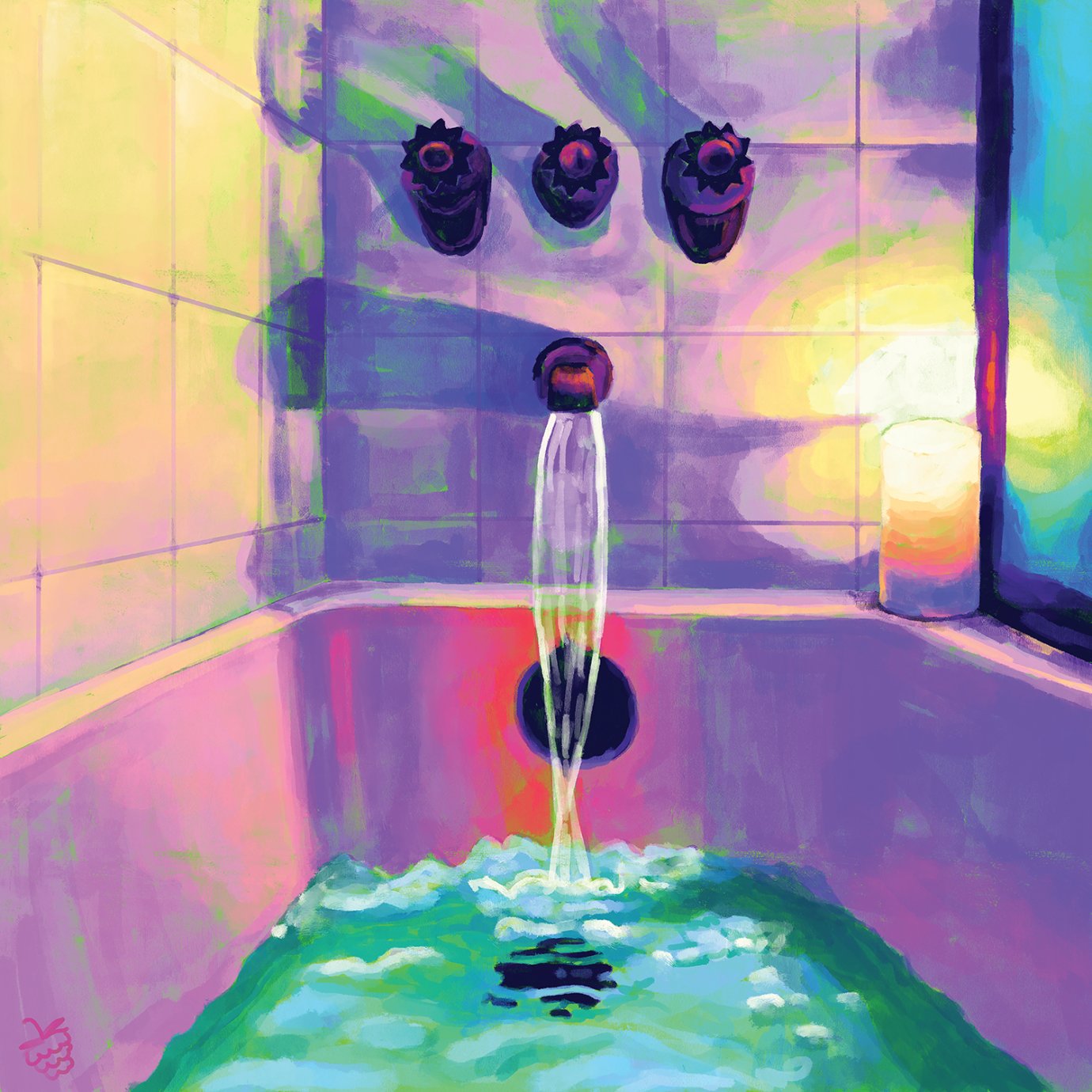 Various Takes on Bathtime Art | iCanvas