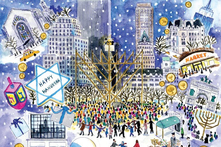 Art Prints Celebrating Hanukkah | iCanvas Blog - Heartistry