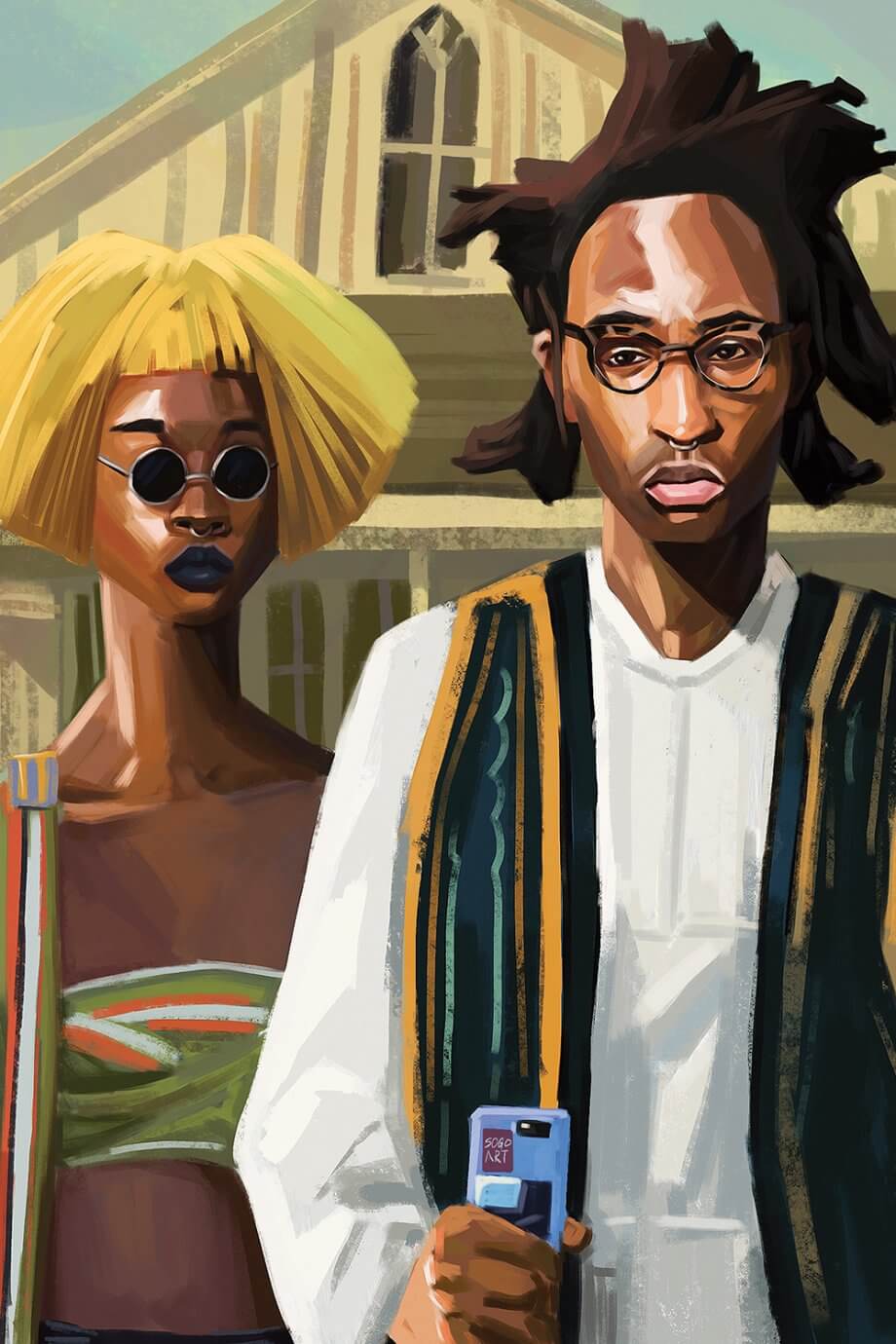 Various Takes on American Gothic | iCanvas