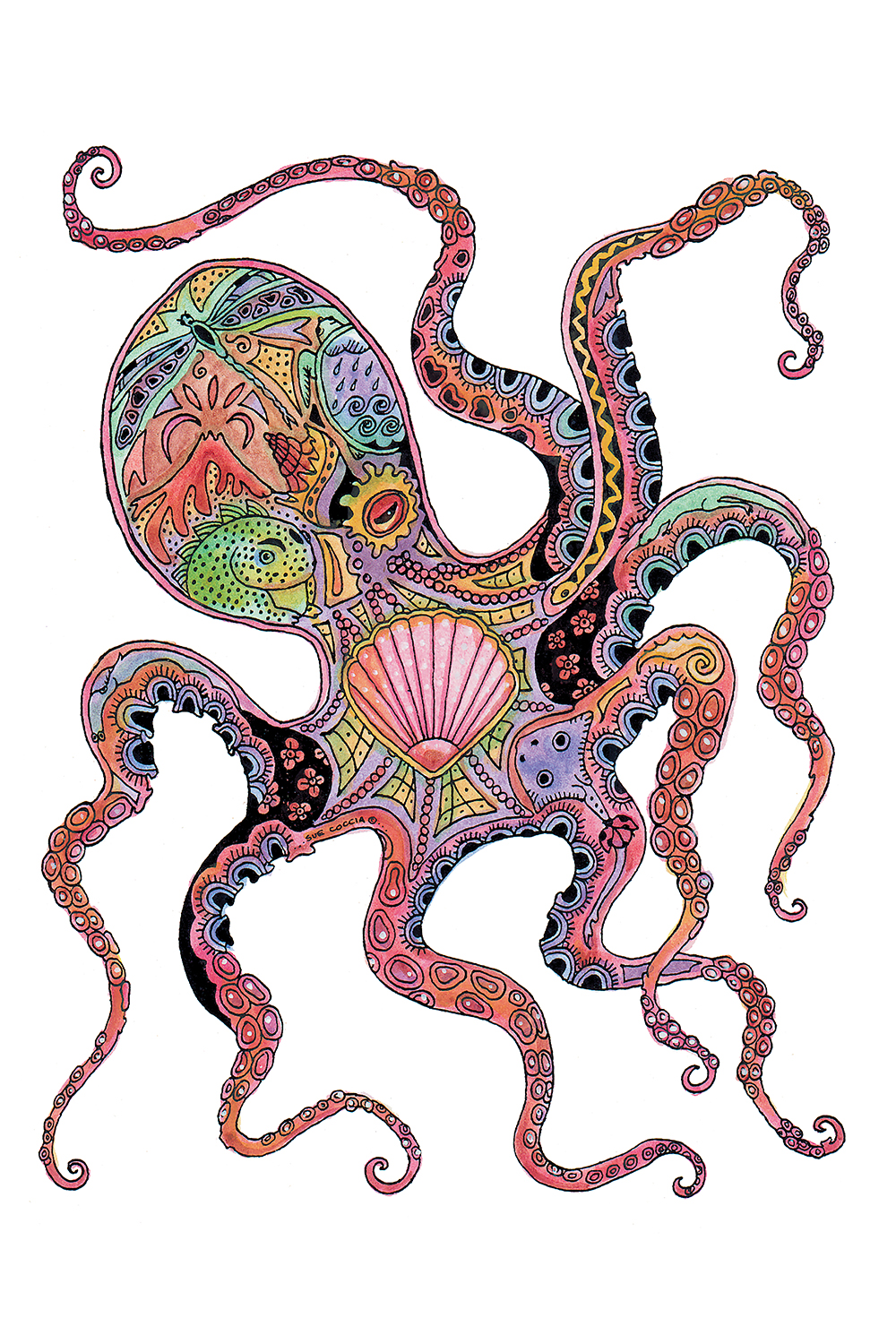 Various Takes on Octopus Art | iCanvas