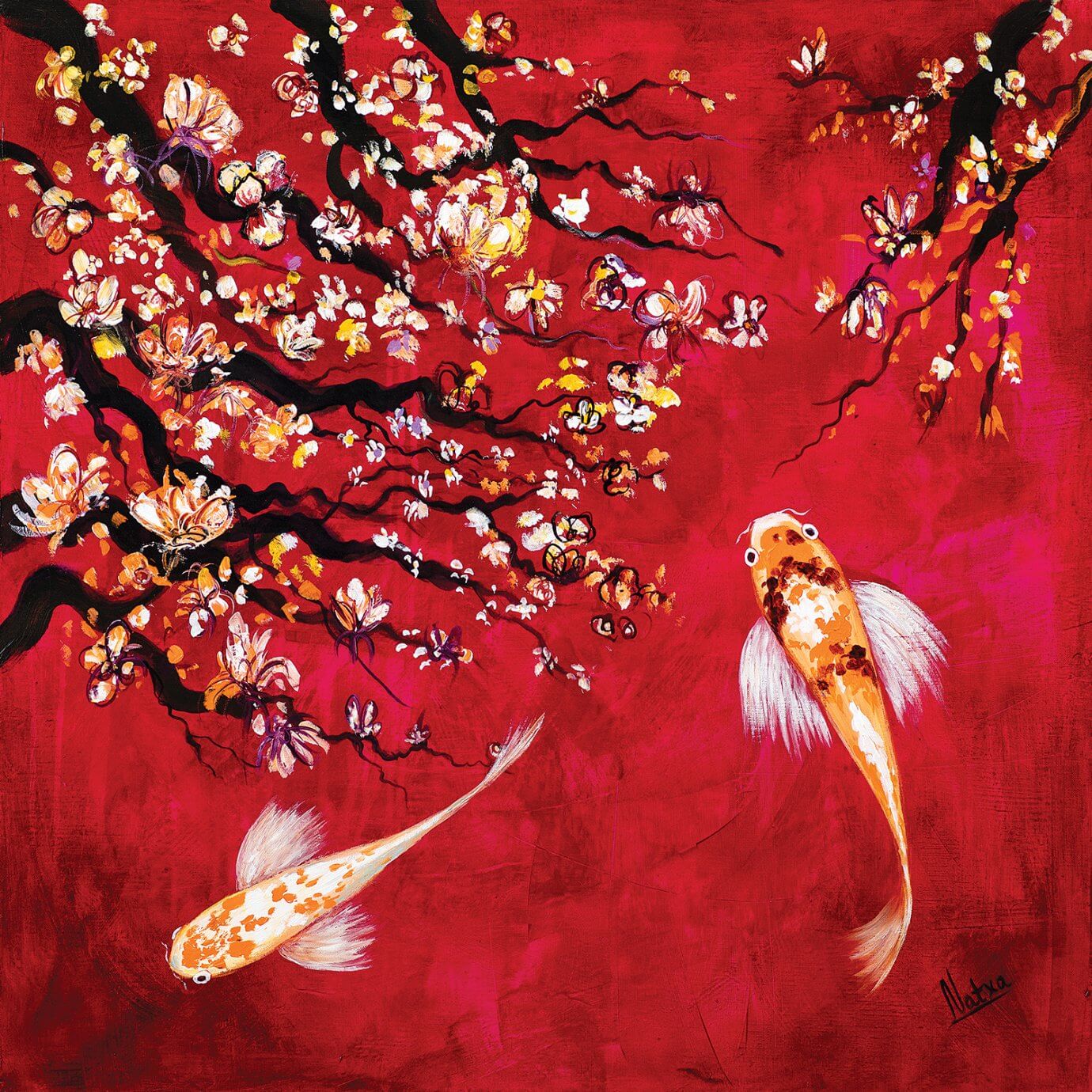 Benefits of Art: How Red Art Can Change A Room’s Mood | iCanvas Blog ...
