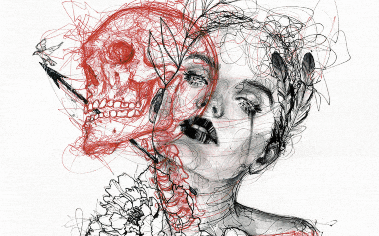 4 Artists Exploring Dark Art | iCanvas Blog - Heartistry