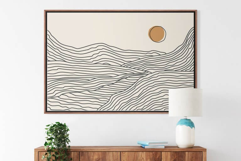 Line Art 101: The Beauty of Simplicity and Precision | iCanvas