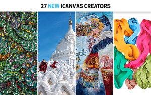 Artists We Heart Ed. 160: Meet 27 New iCanvas Creators | iCanvas