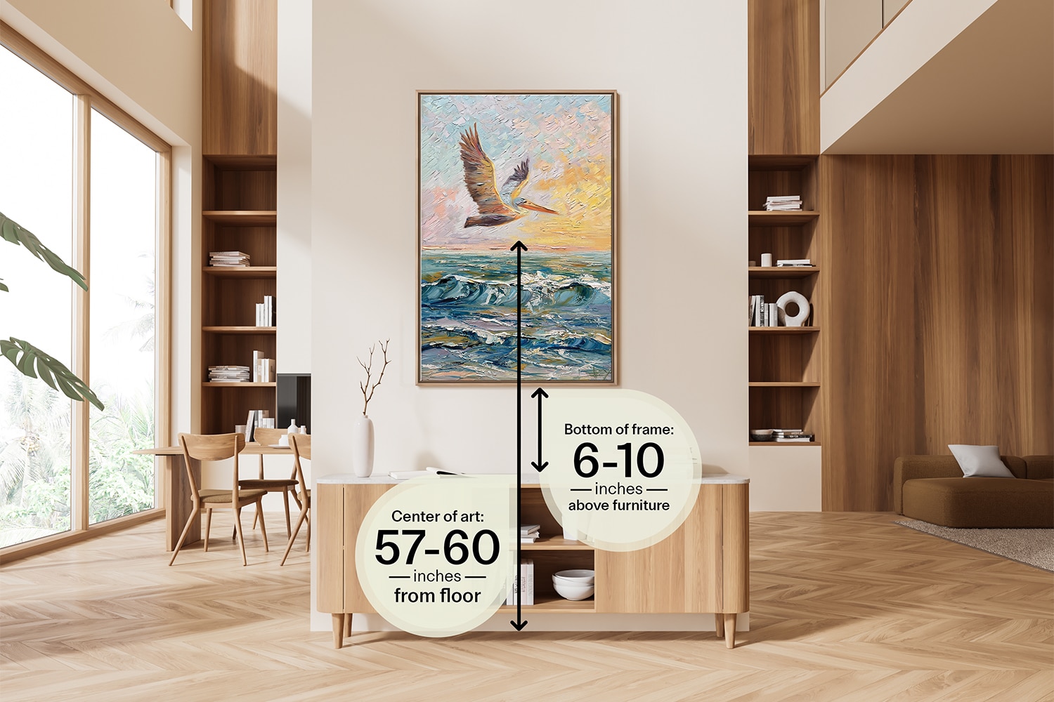 How High Should You Hang A Picture